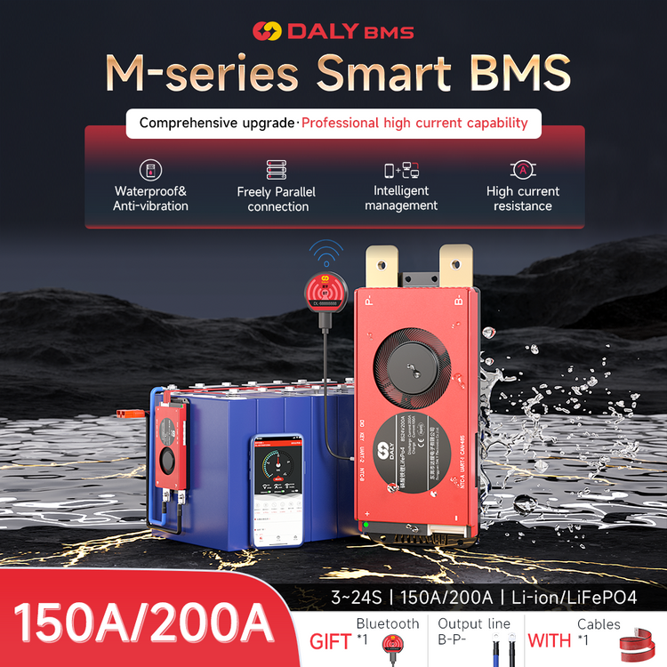 DALY SMART BMS LFP 4S 7S 8S 16S 20S 24S Li-ion 3S 7S 13S 14S 16S 20S – daly